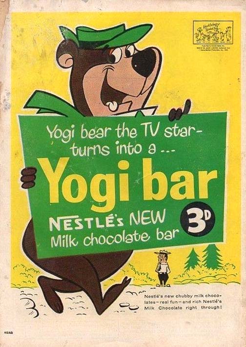 Yogi Bear Chocolate Pelham Puppets Yogi Bear In Box Sally Antiques